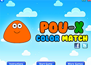 Pou X Color Match | juegos de Pou - jugar online - descargar - cartoon