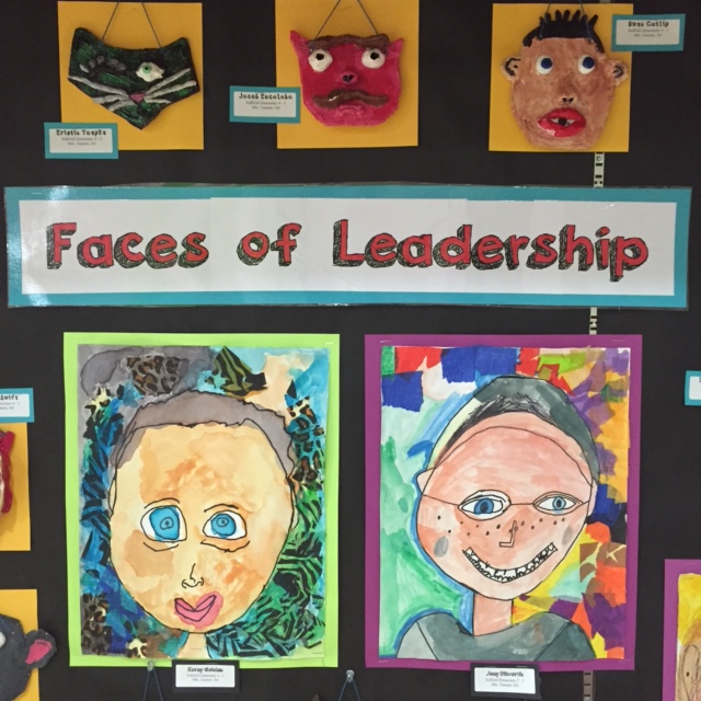 Suffield Elementary Art Blog!: Leadership Day Displays!