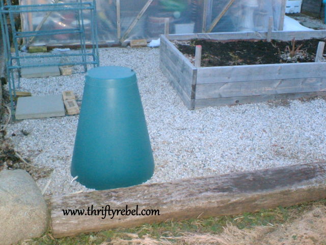 Helping the Earth with a Green Cone - Color Me Thrifty