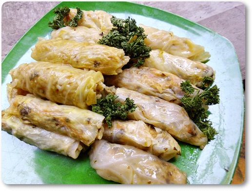 I'm not a Chef not yet a Gourmet ..: Mahshi Kromb (Egyptian Style ...