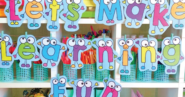 Crazy Cute Classroom Letters | From the Pond