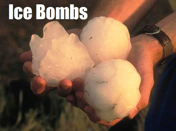 Thoughts to Promote Positive Action...: Ice Bombs