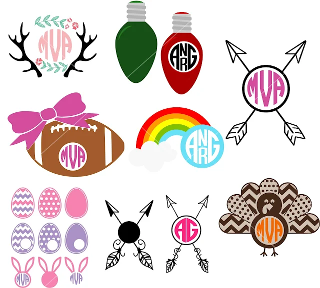 5 Ways to Style a Monogram - Silhouette School