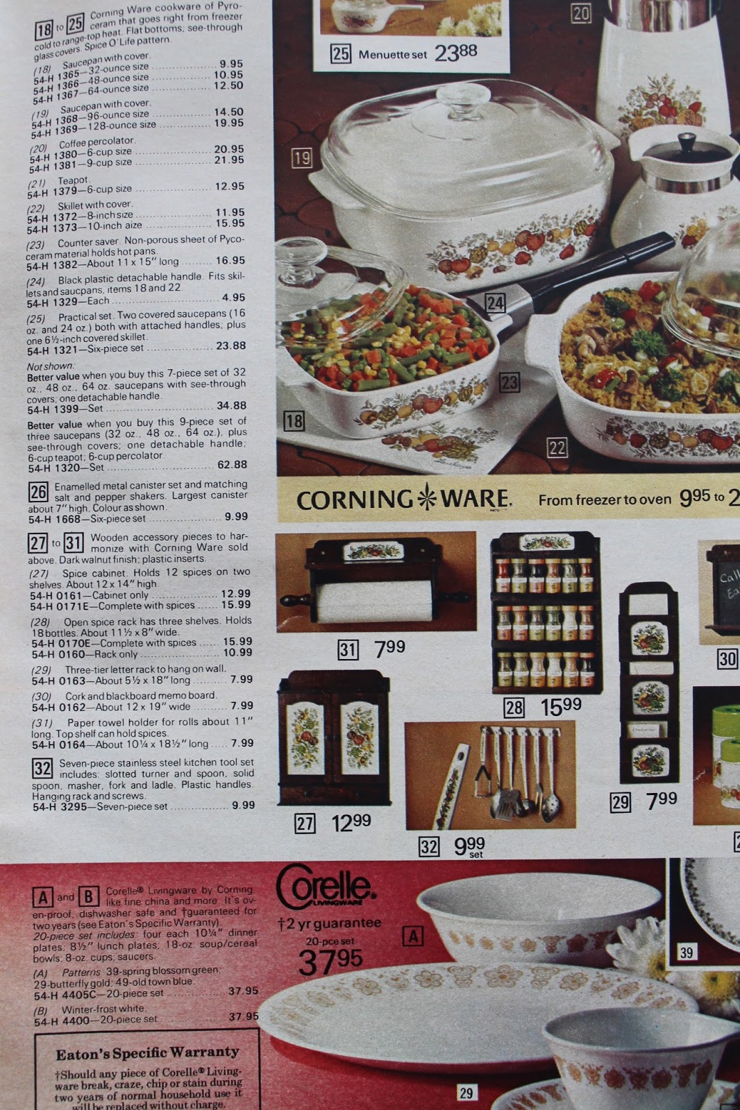 A Little Bit of Everything: 1975 Kitchen Style