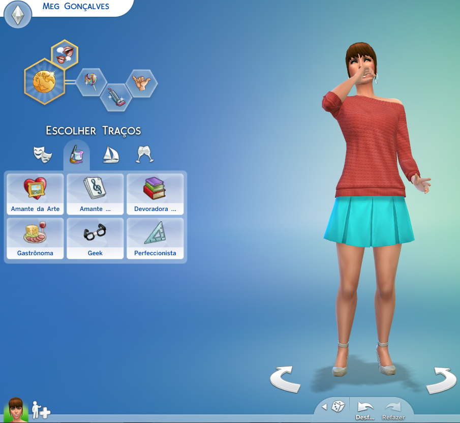 CAS Demo - The Sims 4 - Via Sims