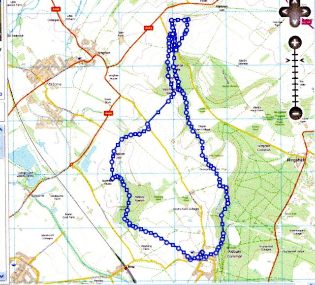 My Adventures 2: Ivinghoe Beacon Loop walk 22nd April 2013