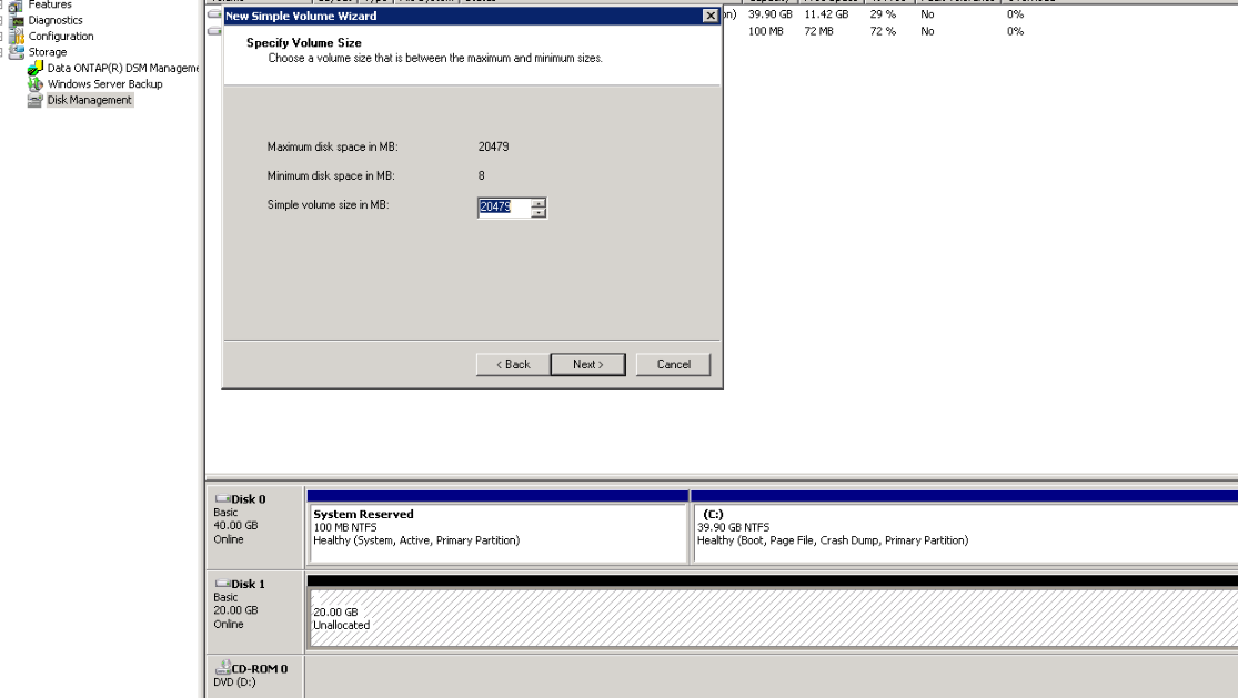 Netapp Library: NetApp iscsi Lun creation