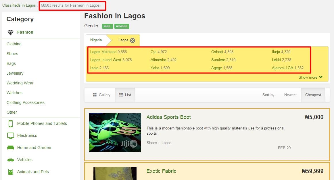 JiJi.ng, Online Shopping with Classifieds - ChineduSamuel's Blog