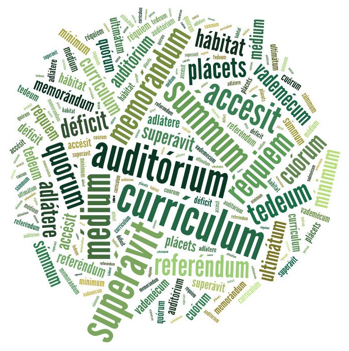 Almacén de clásicas: LATINISMOS Y LOCUCIONES LATINAS: TILDE EN LAS ...