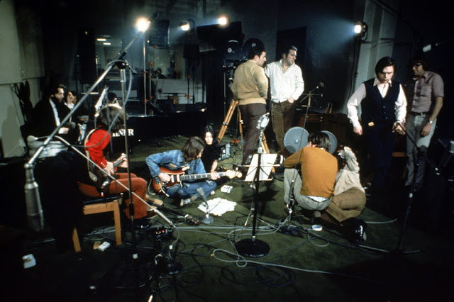 Pictures of Rehearsals and Recording Sessions of The Beatles' 'Let It ...