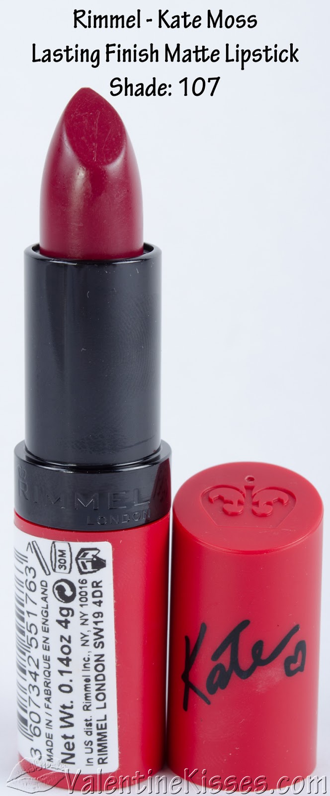 Valentine Kisses: Rimmel Kate Lasting Finish Lipsticks - 2 matte shades ...
