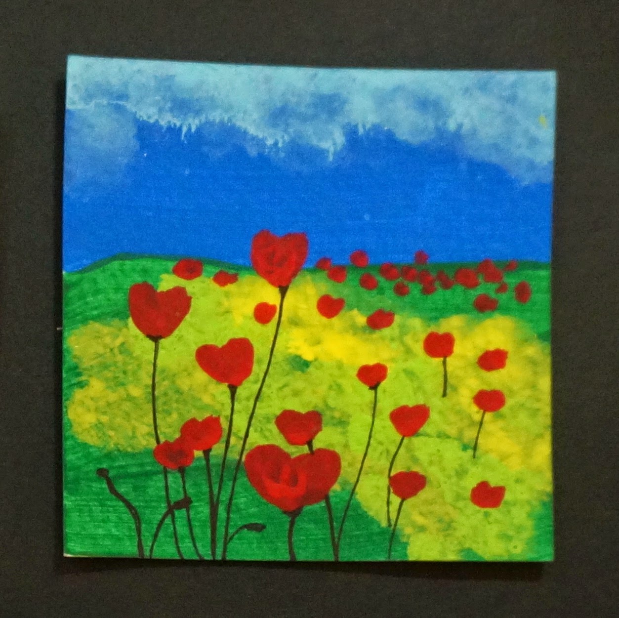 that artist woman: Poppy Inchies