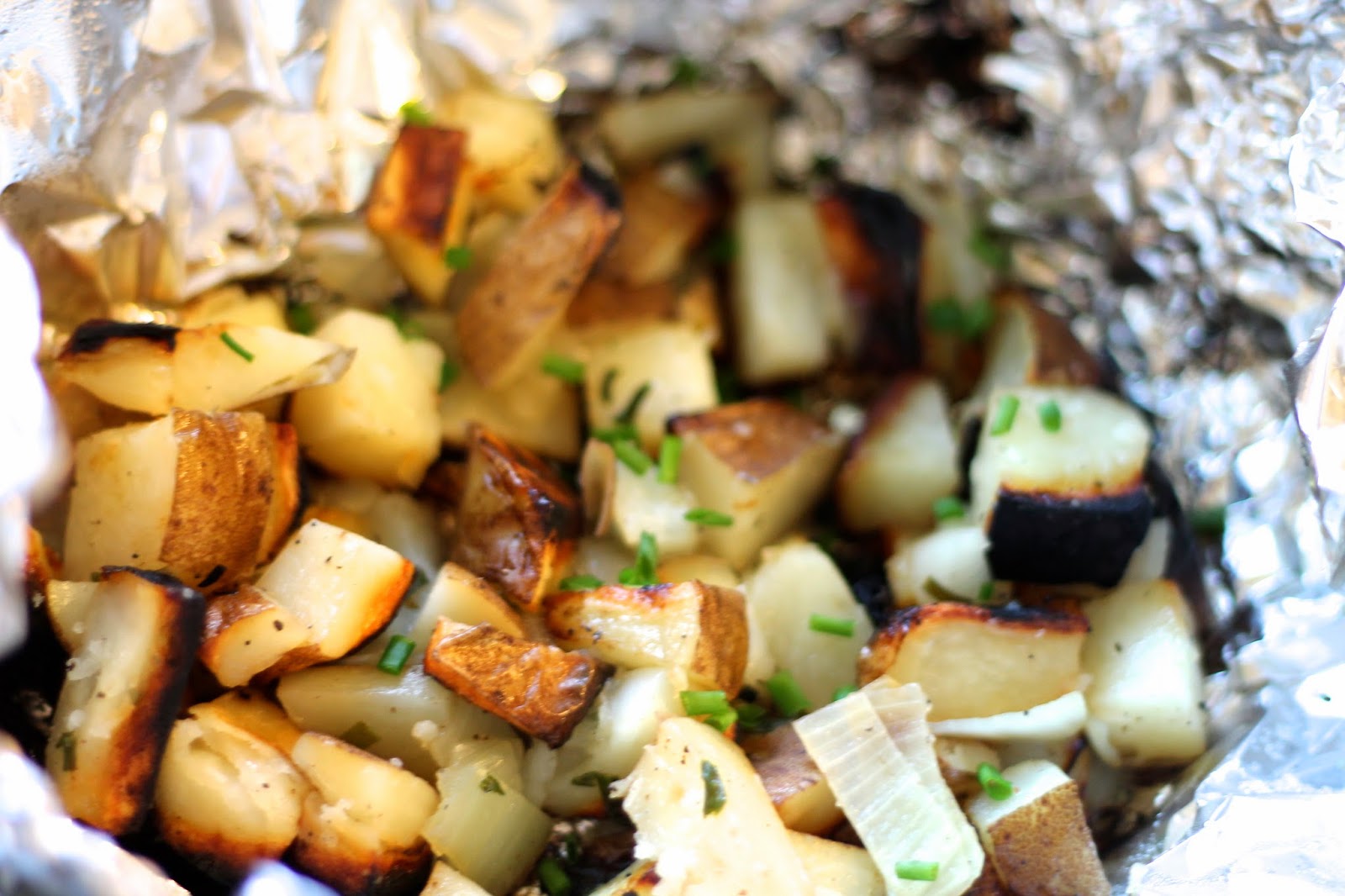 Young and Entertaining: Grilled Potato Packets