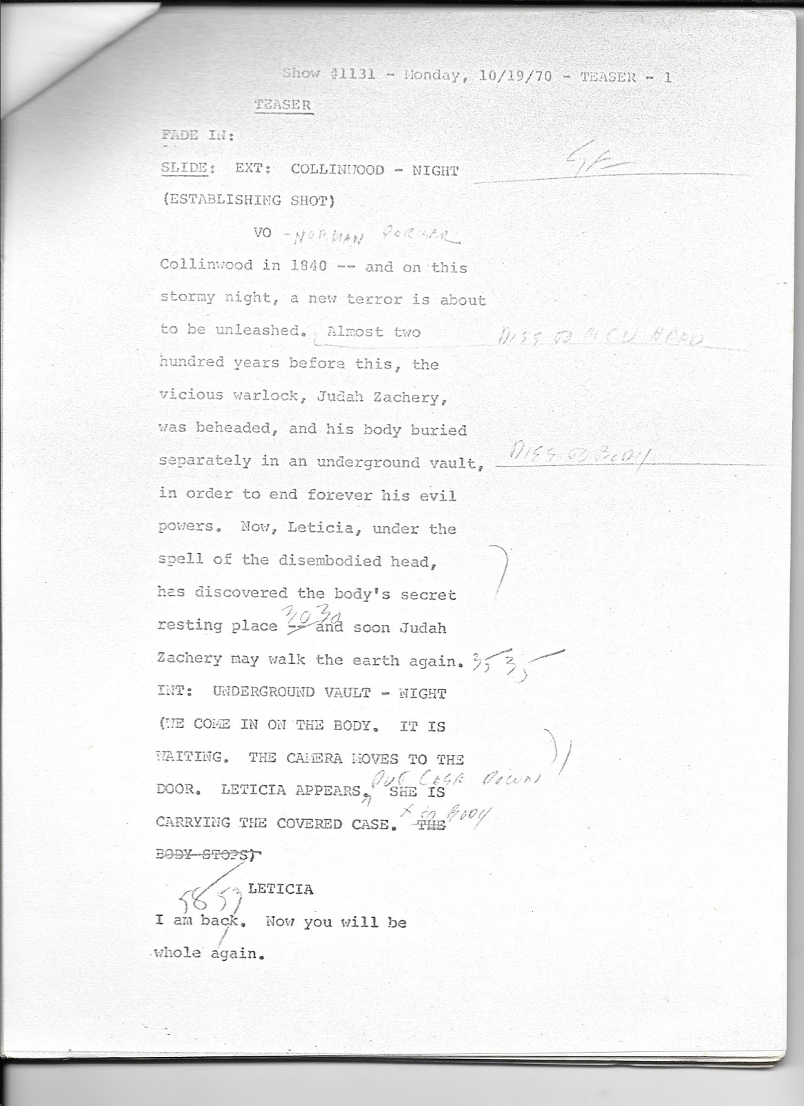 Shadows on the Wall: An Online Dark Shadows Fanzine: Dark Shadows ...