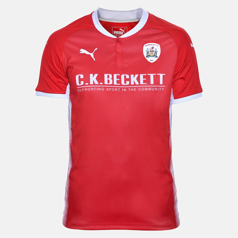 Barnsley 17-18 Home & Away Kits Released - Footy Headlines
