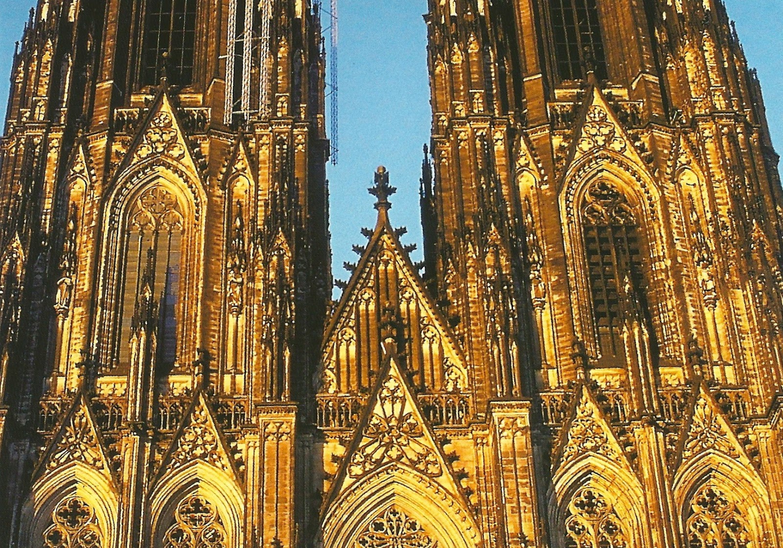 My Favorite Views: Set of 3 Postcards That Make Up The Koln Catedral