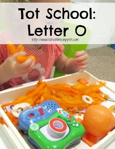 Letter O Tot School Activities | School Time Snippets