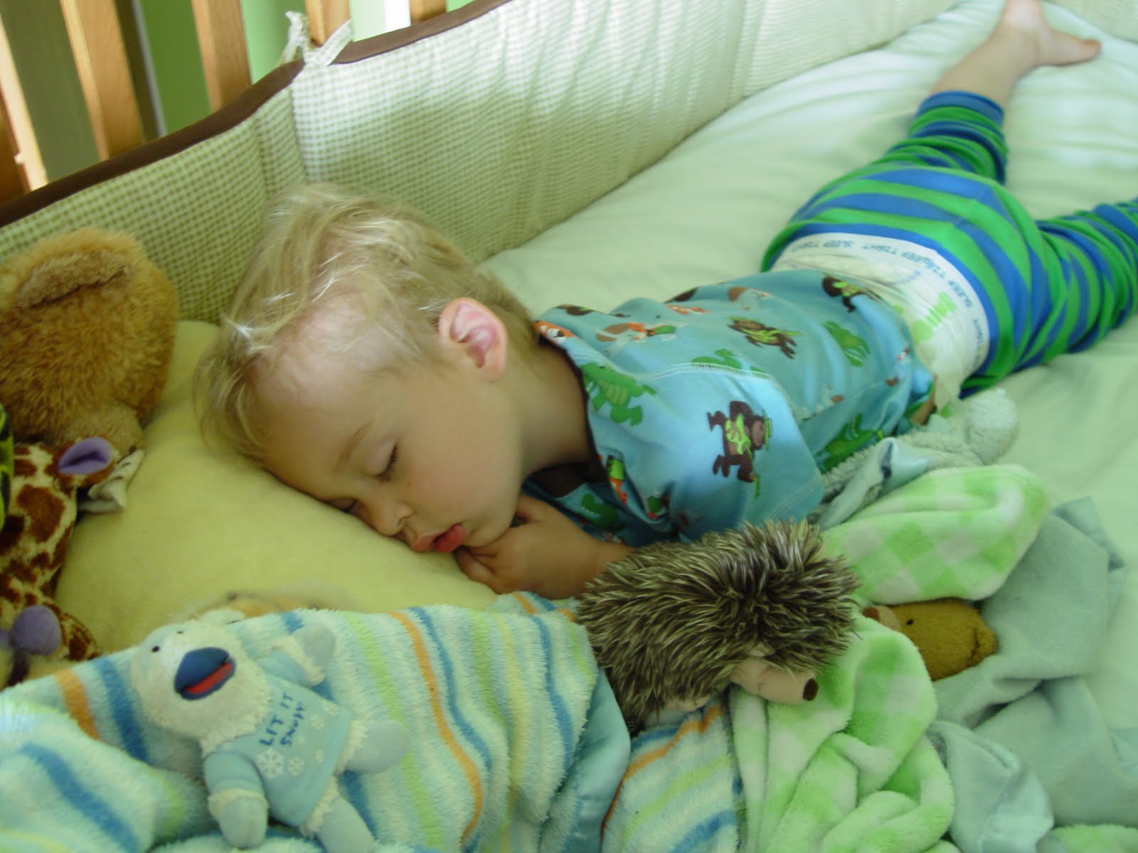 Life as Leah: Picture of the Day: Sleeping boy