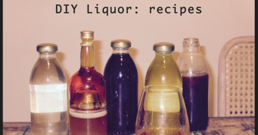 The Adventures of Making: experiments: DIY liquor recipes.