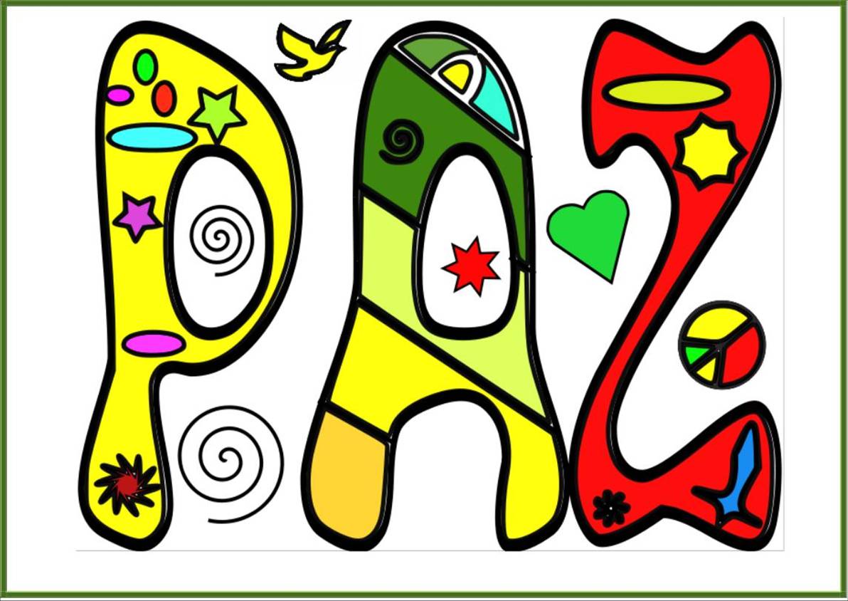 Recursos para mi clase: PUZZLES: LETRAS PAZ