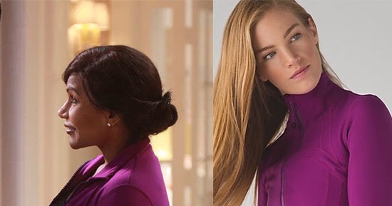 Mindy Kaling in purple jacket on The Mindy Project season 6 ~ TV ...