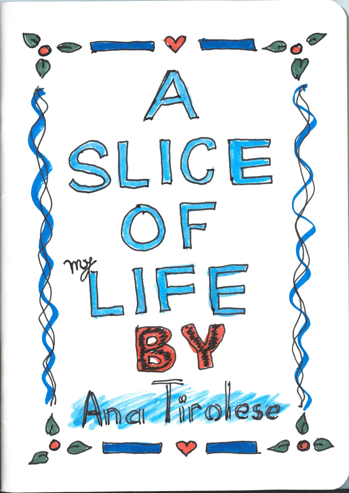 Ana's Strictly Sketchbook: TSP2013 - Title Page