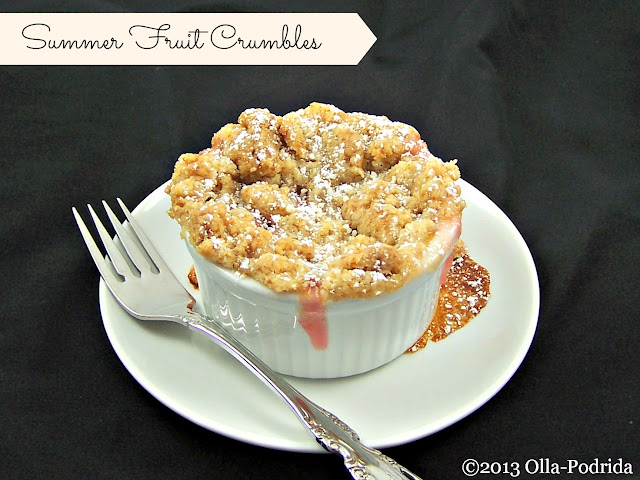 Olla-Podrida: Summer Fruit Crumbles
