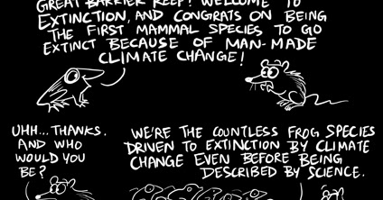 Green Humour: The Extinction of the Bramble Cay Melomys