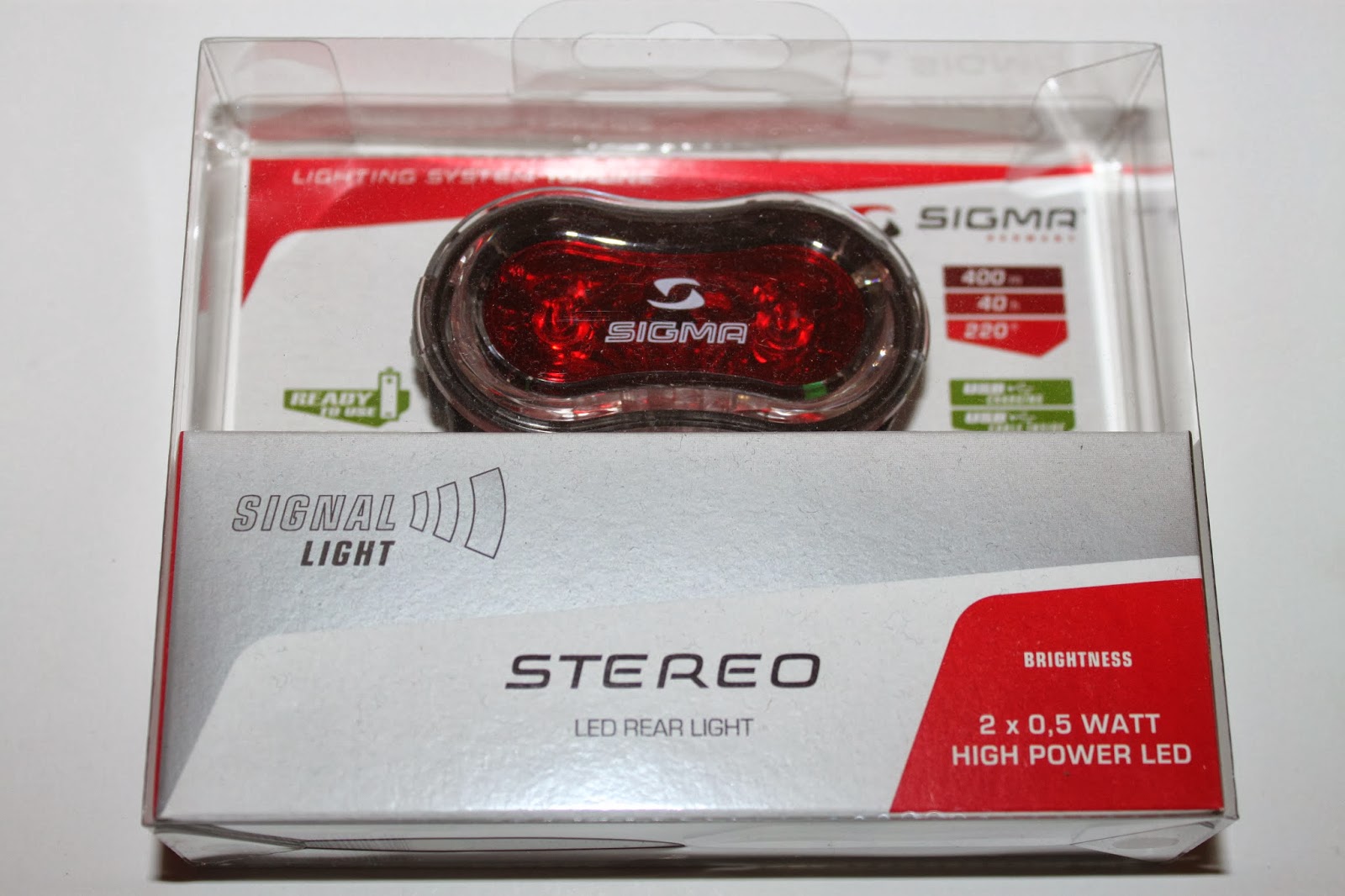 Stereowise Plus: Sigma Speedster LED Light and Stereo Rear Light Review