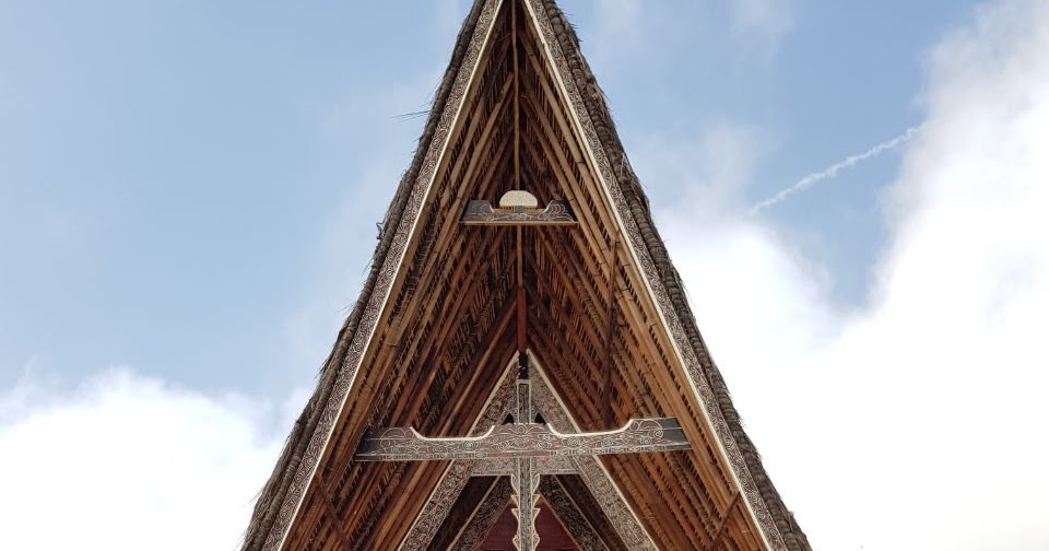 Rumah Adat Batak Provinsi Riau di Duri