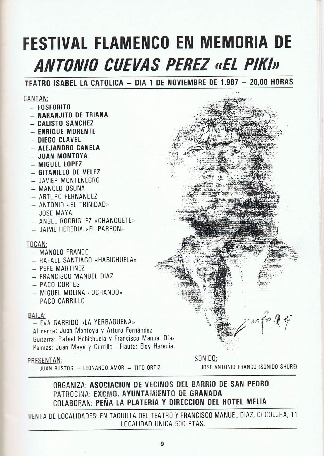 FLAMENCO JONDO: CANTAORES GRANADINOS "El PIKI"