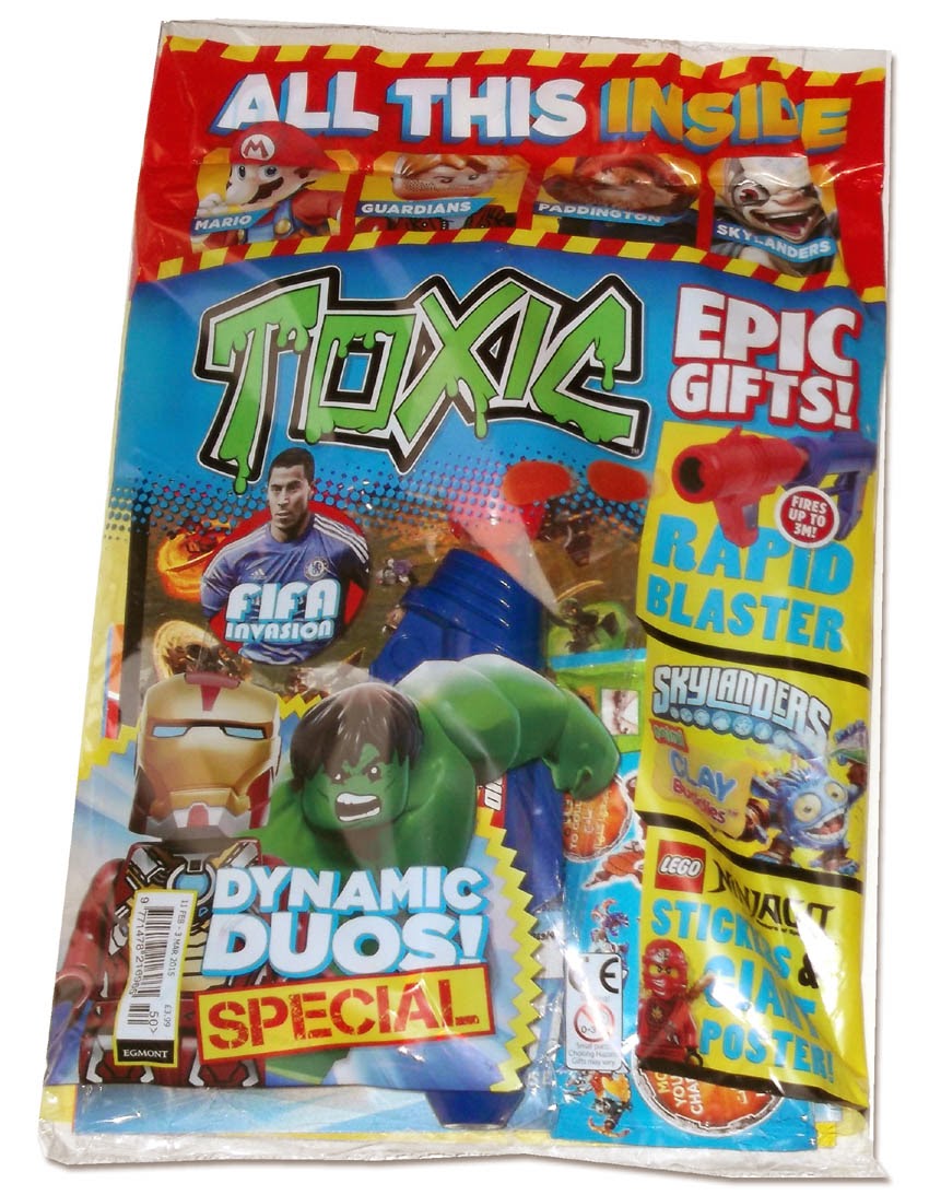 BLIMEY! The Blog of British Comics: TOXIC 250!