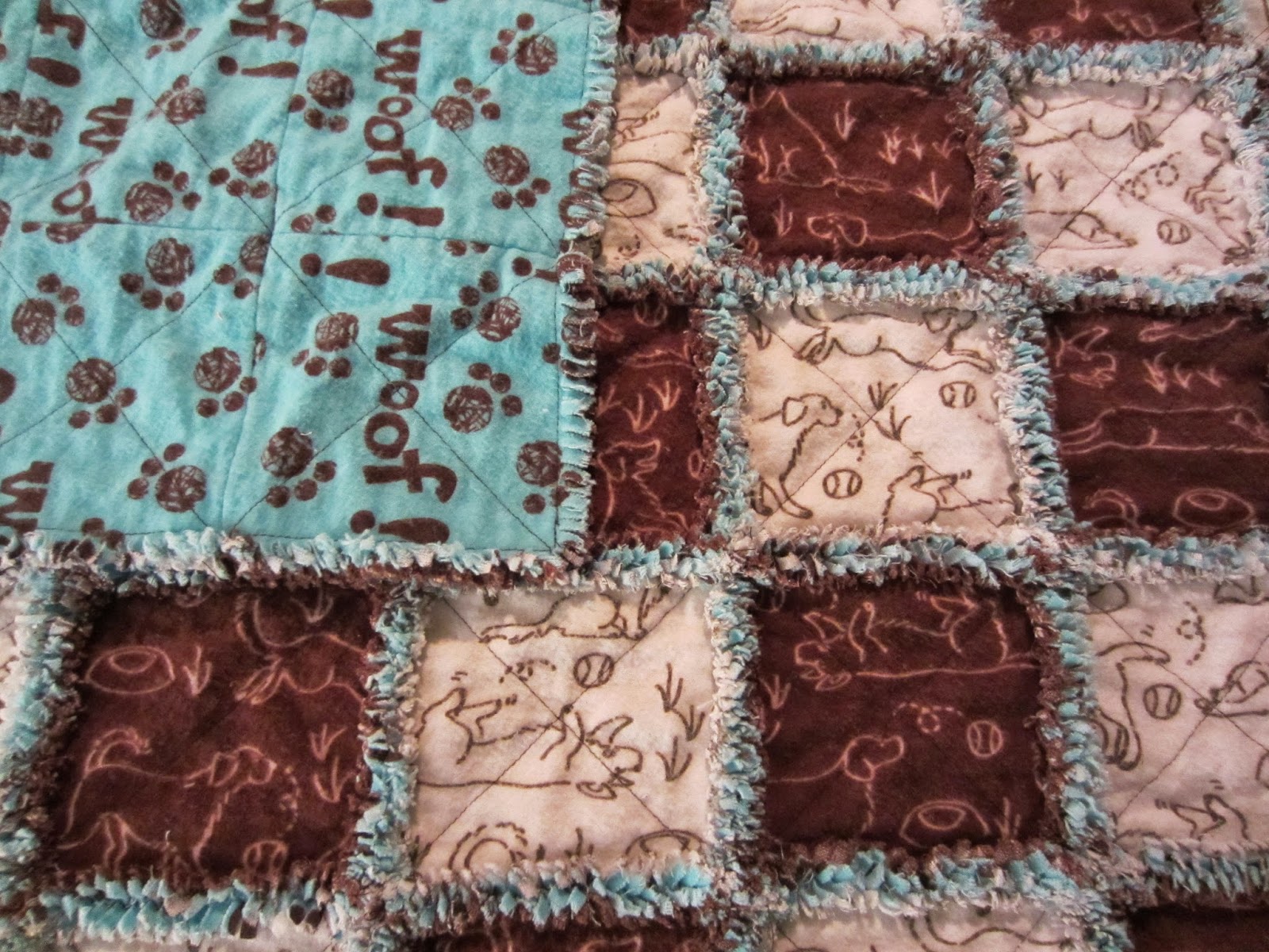 My Patchwork Quilt: HOW TO MAKE A RAG QUILT