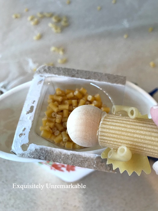 Old Fashioned Macaroni Angel Ornaments - Exquisitely Unremarkable