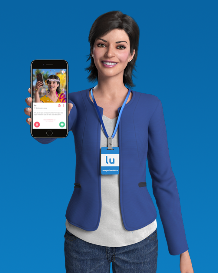 #GaloDigital: Deu match com a Lu! Magazine Luiza no Tinder