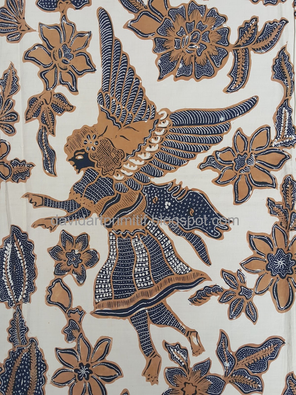 Art & Primitif: Kain Batik Tulis Kandjengan, Wonogiren Motif Malaikat