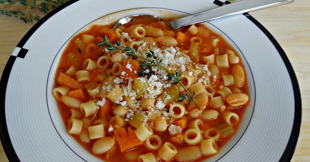 I'm Turning 60...: Carmela Soprano's Pasta Fagioli - Pasta and Beans l ...