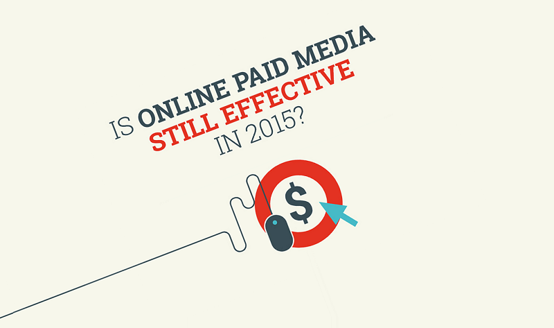 Study: Is Online Paid Media Still Effective in 2015? - #infographic