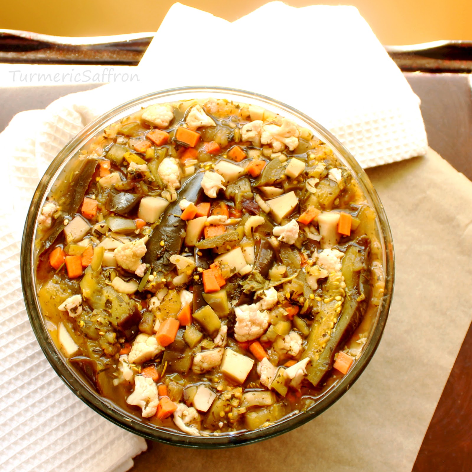 Turmeric & Saffron: Torshi Liteh - Persian Pickled Eggplant and ...