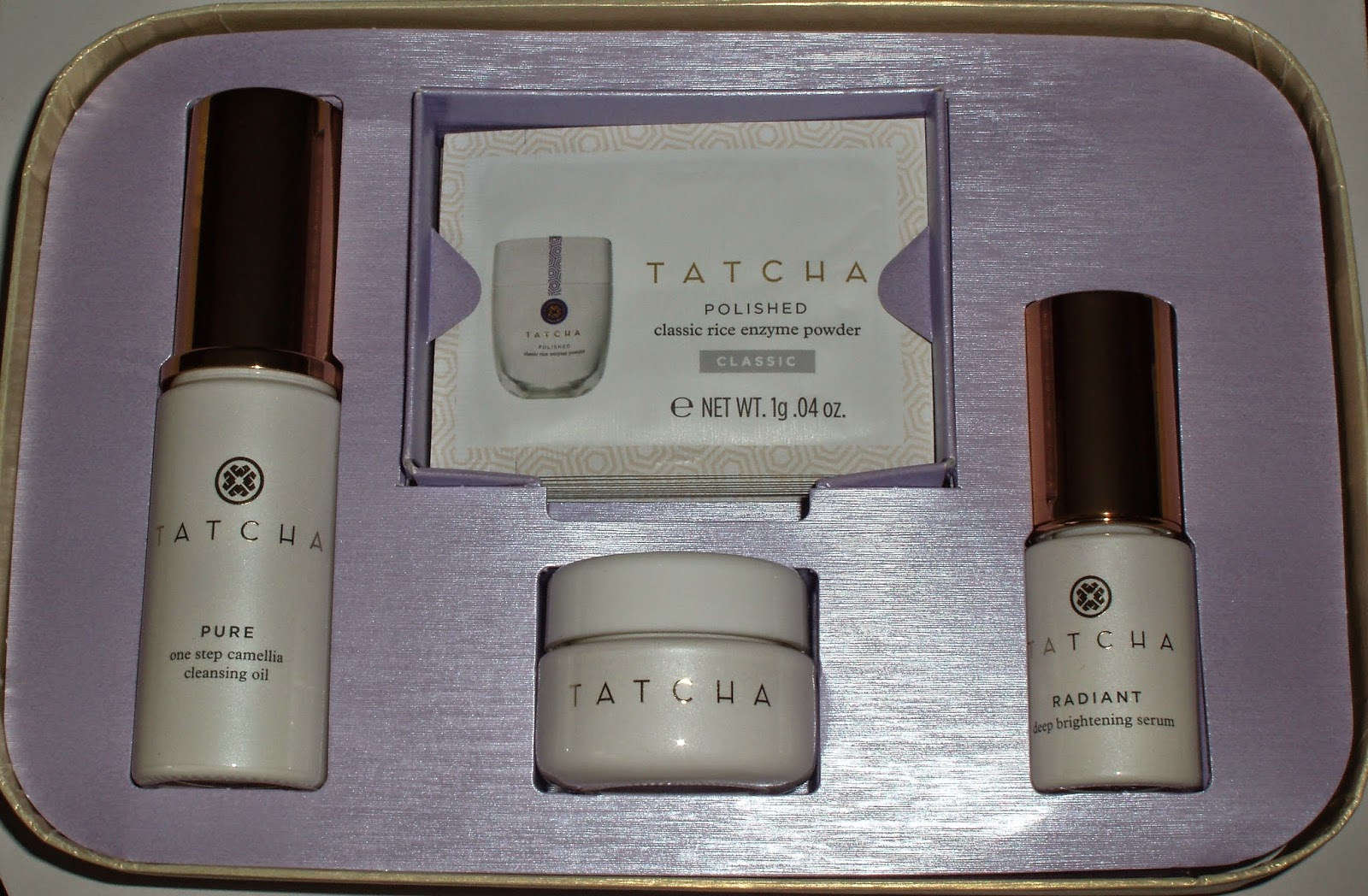 Sparkled Beauty: Tatcha Ritual Discovery kit