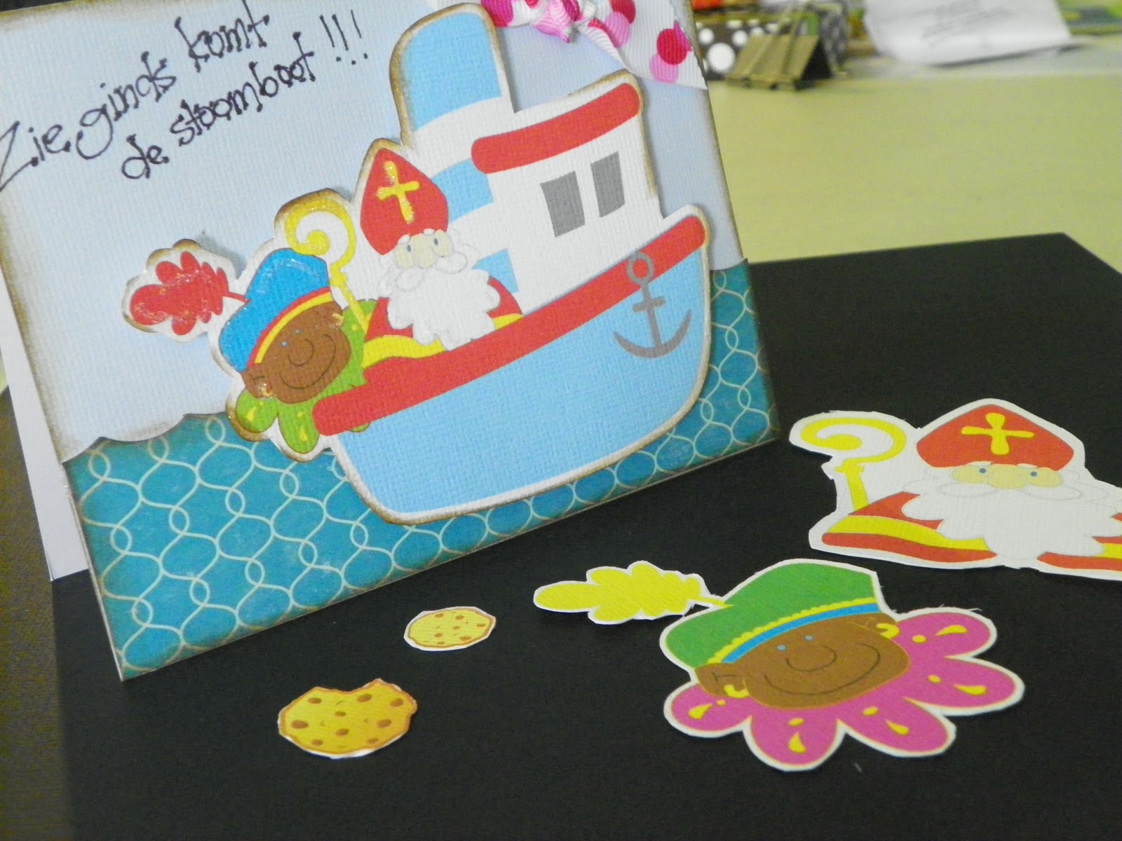 Alice Paper Crafts: Sinterklaas card and treatcup