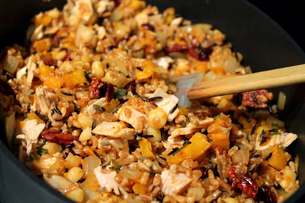 Cook In / Dine Out: Southwestern Fall Grain Bowl with Turkey, Squash ...