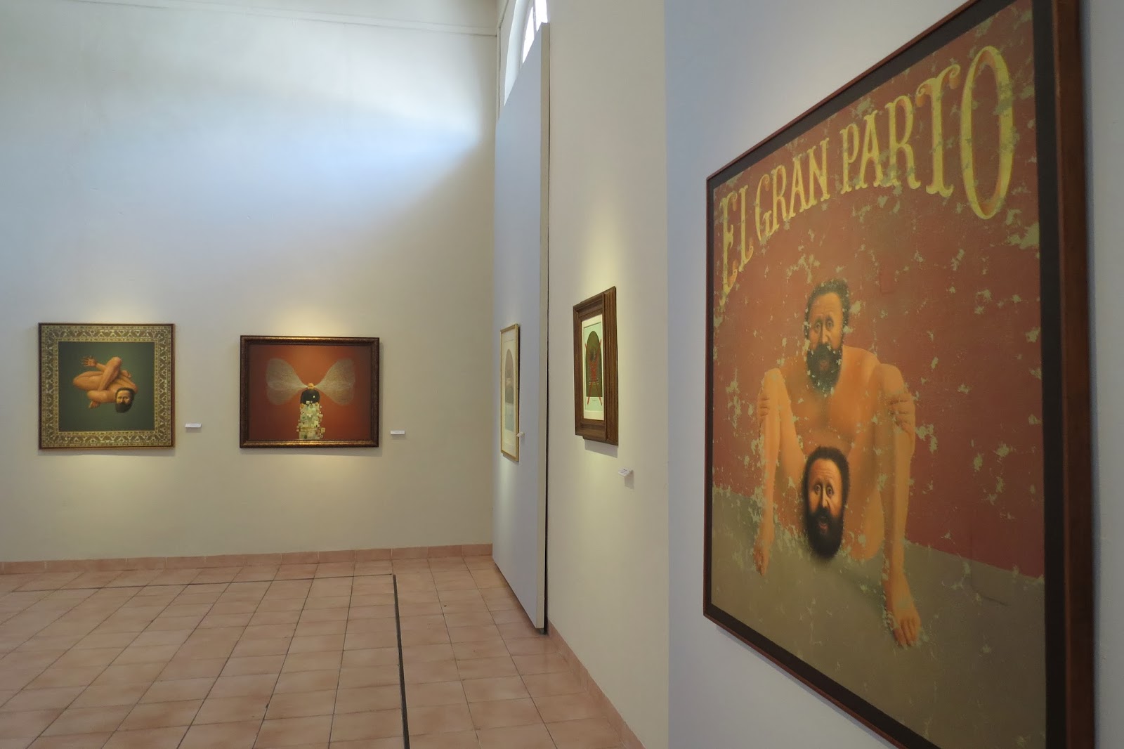 PINTURA Y ESCULTURA: El surrealismo de Alfredo Castañeda.