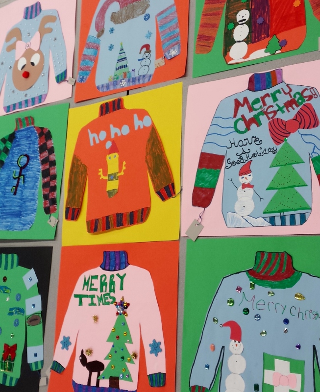 Mrs. Pearce's Art Room : Holiday Sweaters