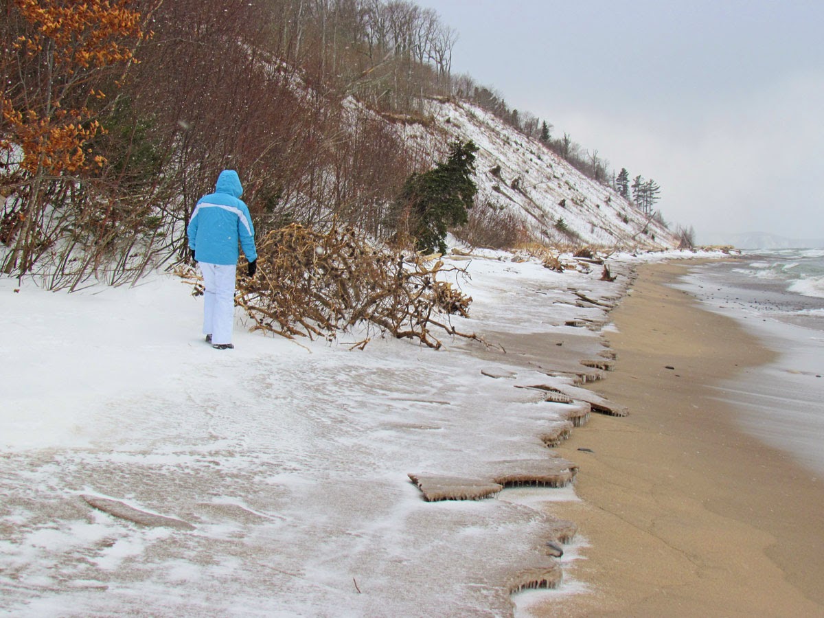 The Agatelady: Adventures and Events: Winter Beach Walk