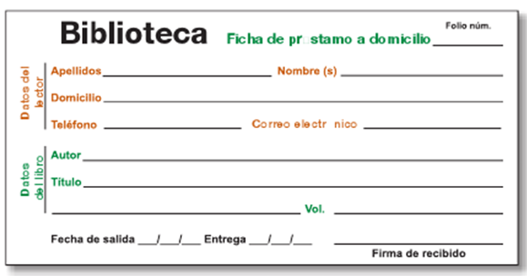 Formato Para Prestamo De Libros De Biblioteca Primaria - anreicredito