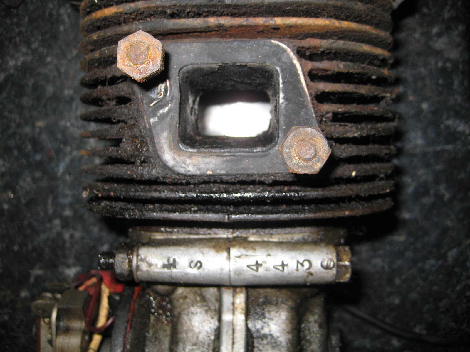 Triumph Tina: Triumph Tina Engine Strip