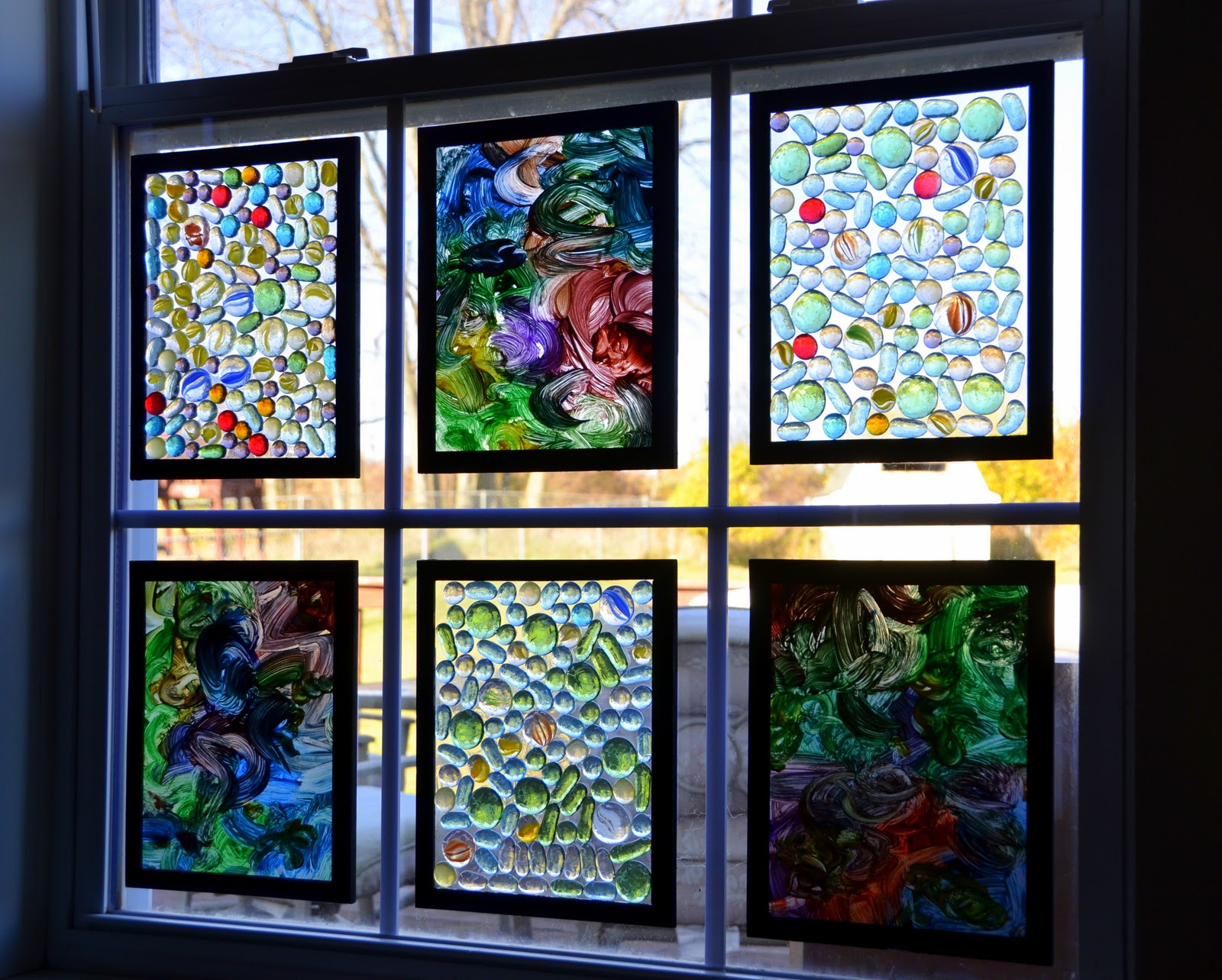 Craft Lovin' Mama: Sun Catcher Window Art