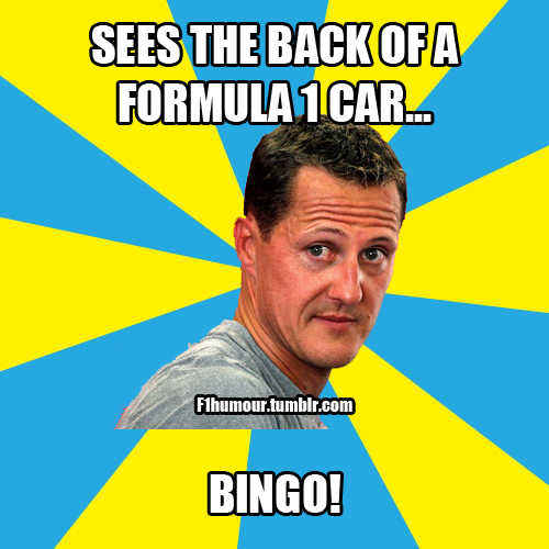 Formula 1 Humour: Michael Schumacher Meme