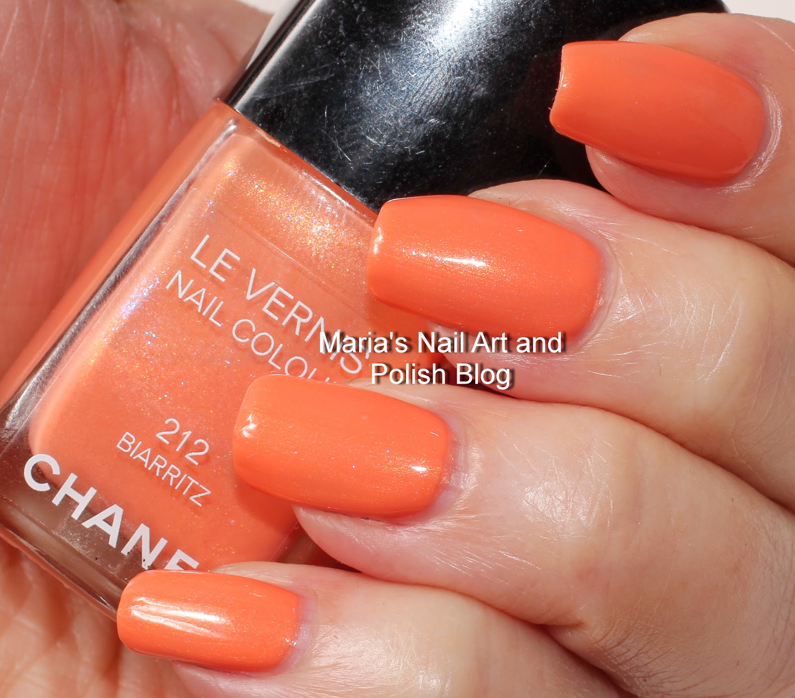 Marias Nail Art and Polish Blog: Chanel Biarritz 212 swatches - summer ...
